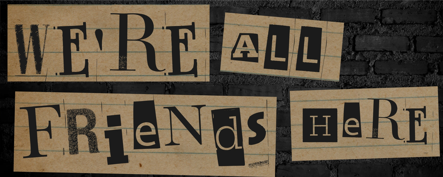 Reprint Story: We're All Friends Here